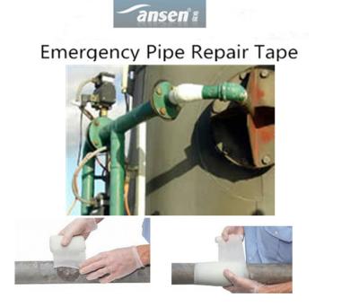 China Industrial Plumbing Fiberglass coated with Polyurethane Material Pipe Repair Bandage for sale