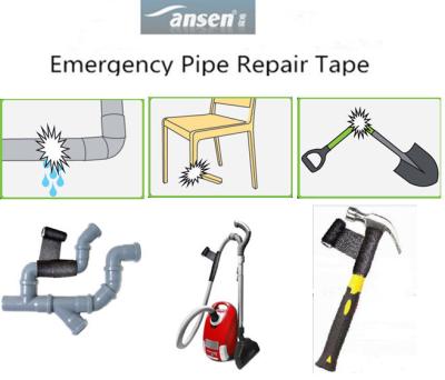 China Fiber Glass Fix Shovel Repair Tape Hose Leaks Cracks Made by Fiberglass for sale