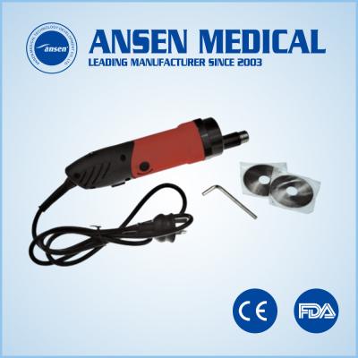 China Medical Use Surgical Electric Plaster Saw Fiberglass Cast Bandage Cutter with 3 Saw Blades for sale