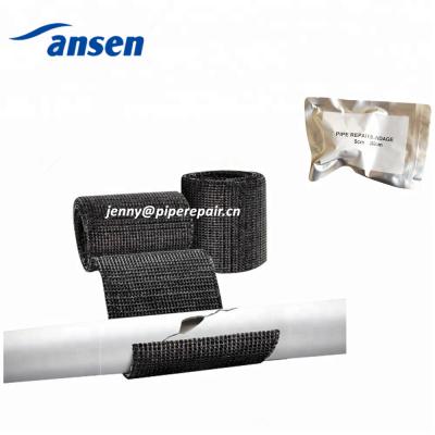 China China Hot Industrial Fiber Fix Repair Wrap Fiberglass Pipe Repair Kit Manufacturer for sale