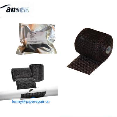 China High Pressure Resistant Oil Gas Plumbing Pipe Repair Bandage Kit Water Activated Fiberglass Wrap Tape for sale