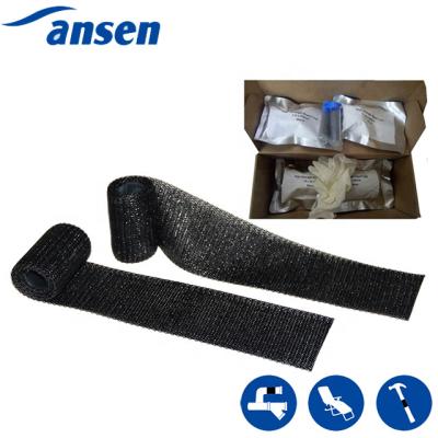 China 2022 Industrial pipe leak repair clamp Fiber glass Fixing Repair Wrap Bandage for sale
