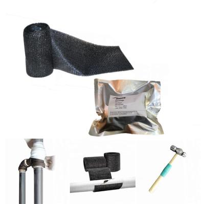 China Water Plastic PVC Pipeline Wrap Repair Bandage Repair Pipe/Hose Clamp Industrial Pipe Repair Kit for sale