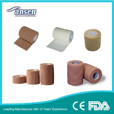 China Bulk wholesale cohesive wrap self-sticky elastic bandage Self adhesive Non Woven Cohesive Elastic Bandage for sale