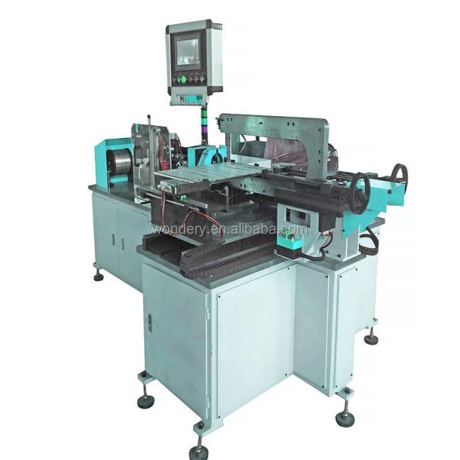Full view of wire tying machine