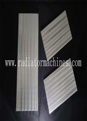 China Customized Fin Pitch Aluminum Stamped Radiator Fins Stroke To Buyer Specs for sale