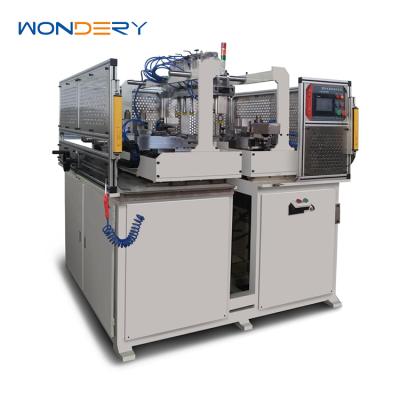 중국 PLC 제어 자동 라디에이터 플라스틱 탱크 클린칭 머신 5.5kw 판매용