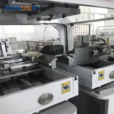 중국 PLC 제어 자동 라디에이터 플라스틱 탱크 클린칭 머신 5.5kw 판매용