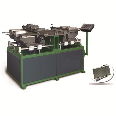 中国 220V AC電源、1分サイクルタイムの半自動アルミニウムラジエーターコア組立機（自動車ヒーター製造用） 販売のため