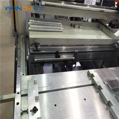 中国 220V AC電源、1分サイクルタイムの半自動アルミニウムラジエーターコア組立機（自動車ヒーター製造用） 販売のため