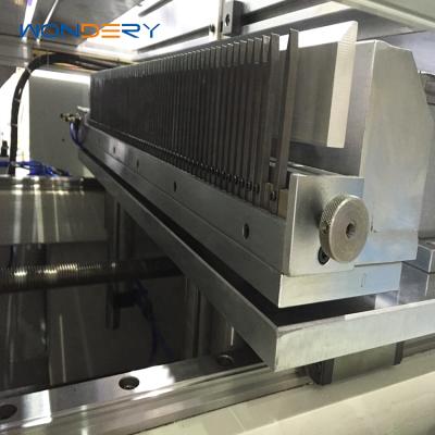 China Full Automatic Radiator Core Builder Machine with 16 Axis Servo Control for 650mm-850mm Core Length and 4mm-10mm Fin Height for sale