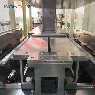 China Full Automatic Radiator Core Builder Machine with 16 Axis Servo Control for 650mm-850mm Core Length and 4mm-10mm Fin Height for sale