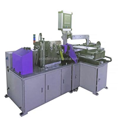 China Full Automatic Radiator Core Wire Tying Machine with 4 Servo Motors 0.7Mpa Air Source Pressure and 300-850mm Core Length for sale