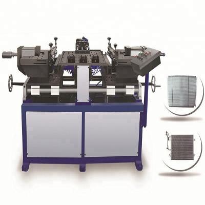 China 1 to 5 Rows aluminum radiator core builder machine measuring 3000 by 2000 by 2200mm designed for radiator core assembly for sale