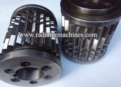 China Copper Radiator Fin Machine , Fin Making Machine 1- 4 Rows Core for sale