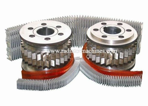 100 M/min Radiator Aluminium Fin Making Machine 8mm Fin Height OEM Service Provided