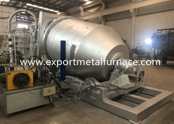 Chute à gaz économiseuse d'énergie d'avance de four rotatoire de la fusion des métaux 2000KGS