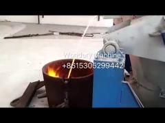 Aluminum Electric Metal Melting Furnaces Tilting 500KG Resistance 75kW