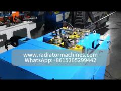 40-8 CNC double servo pipe square tube rounding rolling machine