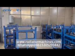 reciprocating type lanced offset / wavy / flat top aluminum fin dies