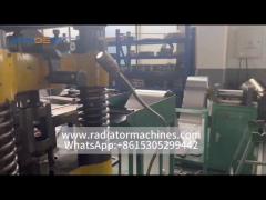 Max 600mm wide aluminum fin stamping machine