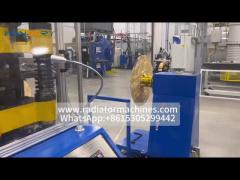 Aluminum Plain Fin Reciprocating Fin Stamping Machine