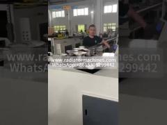 80-7 Máquina de redondeo de tuberías de acero inoxidable para la producción de gran volumen