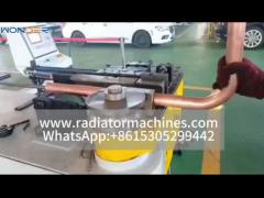 Máquina de flexión semiautomática para tuberías de cobre de metal de diámetro máximo 67 mm