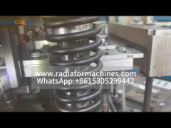 Corrugated Louvered Aluminum Fin Making Reciprocating Fin Stamping Machine