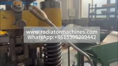 High-Efficiency Fin Stamping Machine – Offset Aluminum Heat Exchanger Fin Making Machine in Action