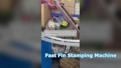 High Efficiency Oil Cooler Aluminum Fin Stamping Machine | Precision Fin Making Equipment