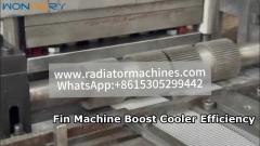 High Efficiency Lanced Offset Fin Aluminum Making Machine | Production Line for Intercoolers & Charg
