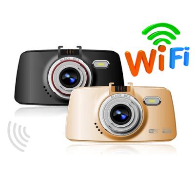 中国 車のカメラの Wifi 車 DVR のビデオ レコーダーおよび GPS を逆転させる完全な HD 1080p A10 は作用します 販売のため