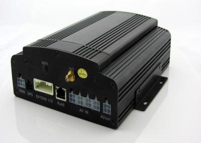 Cina Cellulare pieno DVR con GPS che segue, bus DVR della carta H.264 di deviazione standard di D1 HD 4 CH in vendita