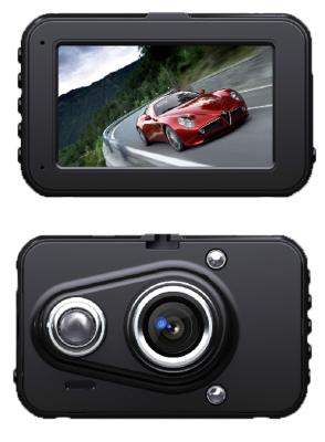 Cina Scatola nera DVR TFT LCD a 2.7 pollici, schermo pieno del veicolo di Digital di colore di HD in vendita