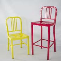 China Modern Metal Bar Stools for Kitchen Counters and Coffee Shops for sale