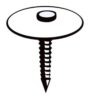 China Plastic Cap Nail/Plastic Cap Roofing Nail/Round Plastic Cap Nail/Cap Nail for sale