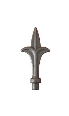 China Wrought iron spear/Rail heads/Wrought iron ornament/Decorative wrought iron for sale
