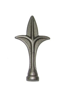 China Rail heads/Wrought iron spear/Wrought iron ornament/Decorative wrought iron for sale