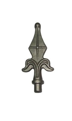 China Rail heads/Decorative wrought iron/Wrought iron spear/Wrought iron ornament for sale