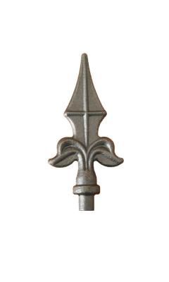 China Wrought iron spear / Rail heads/ Wrought iron ornament/Decorative wrought iron for sale