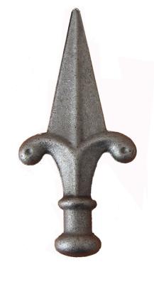 China Decorative wrought iron / Wrought iron spear / Rail heads / Wrought iron ornament for sale