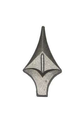 China Wrought iron spear / Decorative wrought iron / Wrought iron ornament / Rail heads for sale
