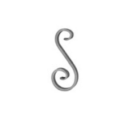 China Scroll rosette / Forged Ornamental Scrolls / Decorative wrought iron / Wrought iron scroll for sale