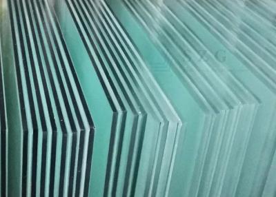 China Gebouw Decoratief Duidelijk gelamineerd glas Panelen Gepolijste rand / Beveled Rand Gelamineerd architectonisch glas CE SGCC Standard Te koop
