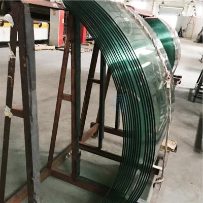 Heat Strengthened Custom Curved Tempered Glass Thermal Shock Resistant 3mm 4mm 5mm 6mm 15mm 19mm Toughened Security Glass For Window Doors