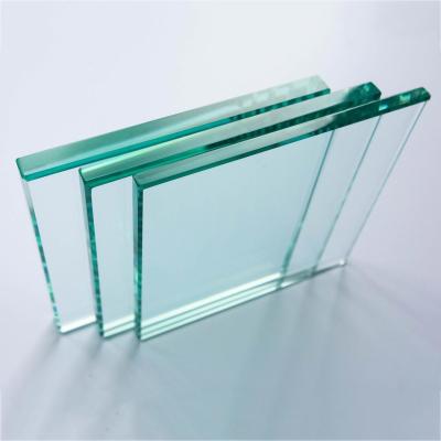 High Strength Heat Resistant Toughened Glass Balustrade Panels Safety Tempered Clear Glass 3mm - 19mm Thickness Fine Polished Edge