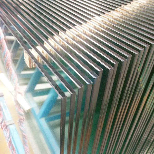 Quality Large Toughened Glass Panels Fine Polished Edge 3mm 4mm 5mm 6mm 8mm Toughened for sale