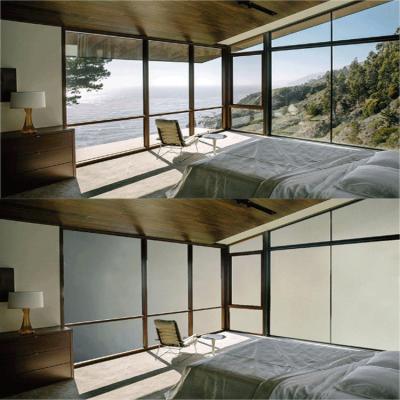 Easy Clean Indoor PDLC Smart Glass Architecture Sound Control PDLC Privacy Glass Environmental Protection Energy Saving