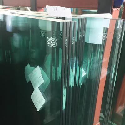 China Clear 19MM Toughened Glass for Curtain Wall Customized Color and Min size 200mm*200mm for sale